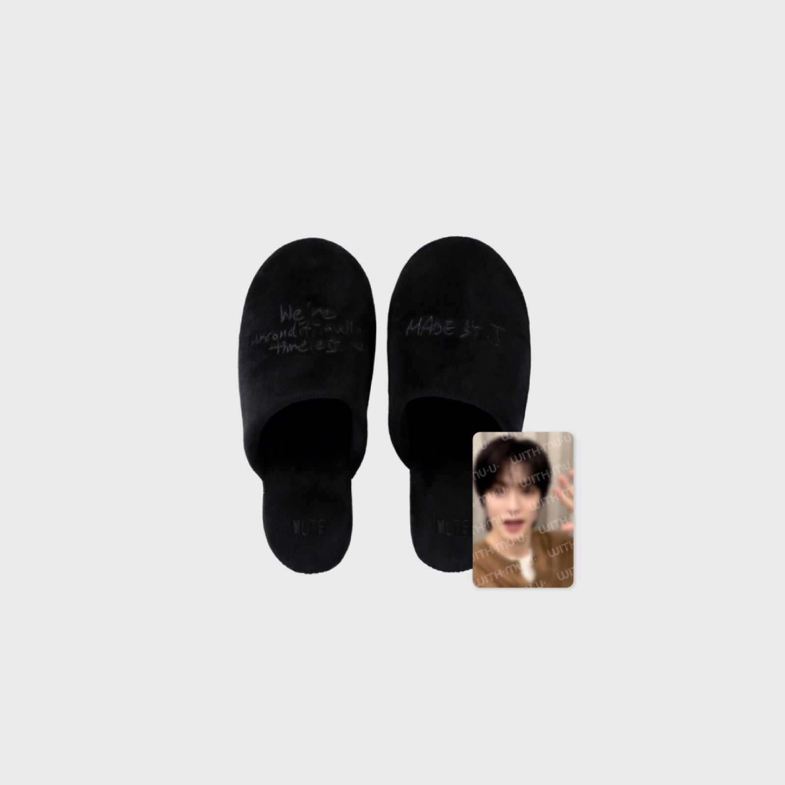 [PRE-ORDER] NCT JAEHYUN FAN CON MUTE OFFICIAL MD ROOM SHOES SET – Dear ...