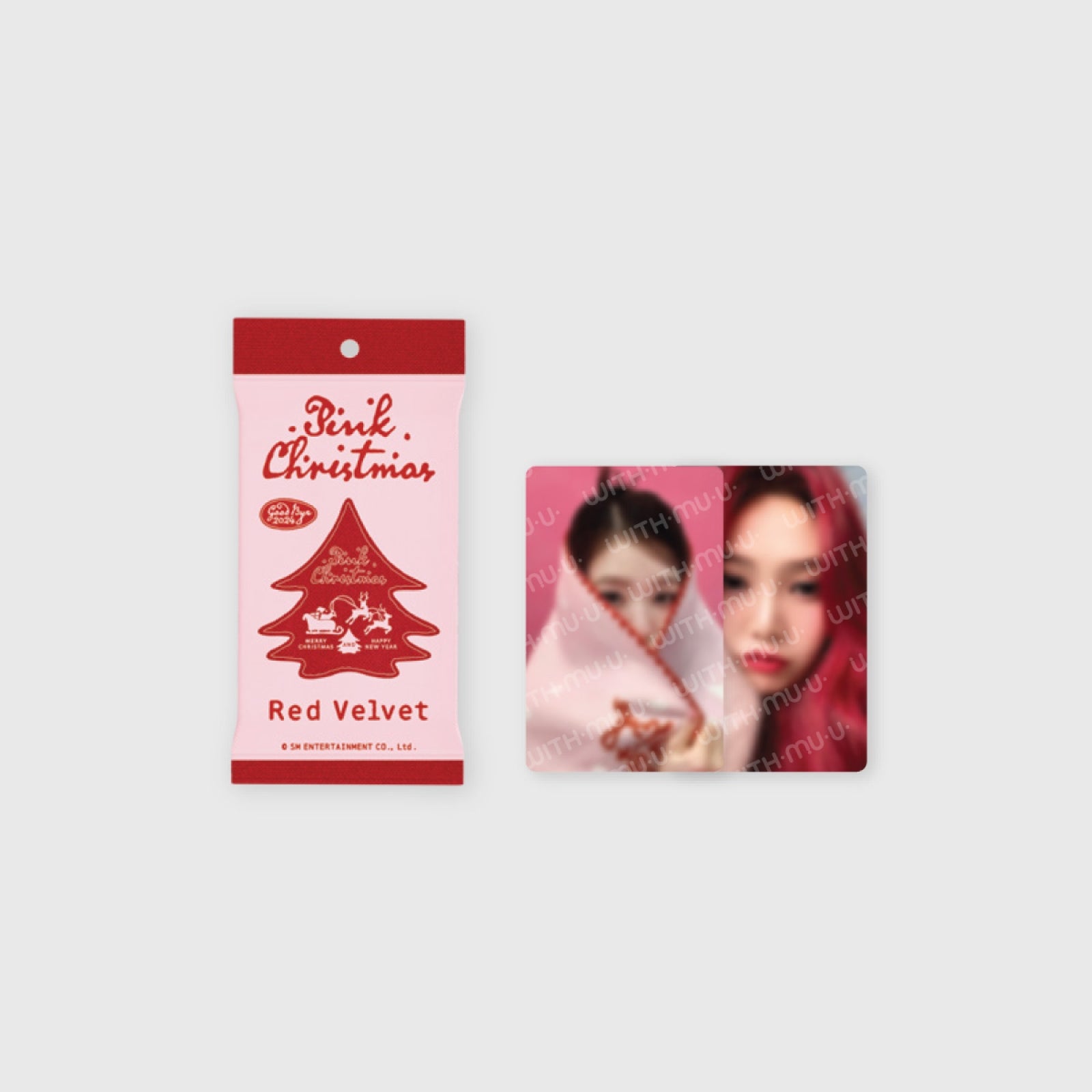 [PRE-ORDER] Red Velvet 2024 PINK CHRISTMAS OFFICIAL MD PHOTO CARD RAND ...