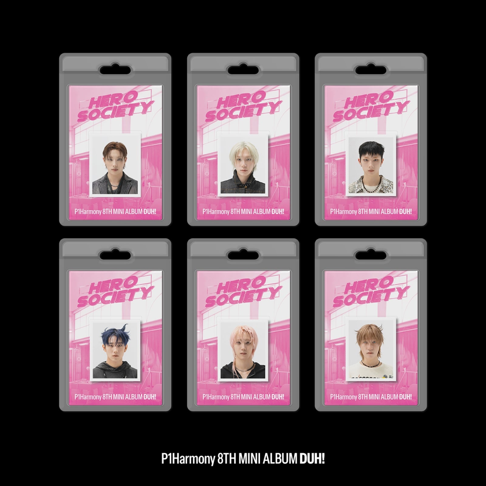 [PRE-ORDER BENEFIT] P1Harmony 8TH MINI ALBUM DUH! (FaNCy ver.) (PLVE ...