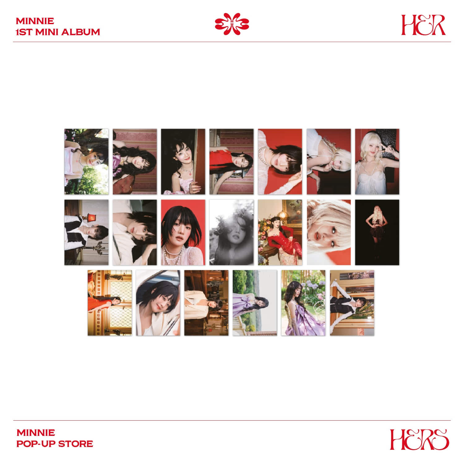 [PRE-ORDER EVENT] (G)I-DLE MINNIE HERS POP-UP STORE OFFICIAL MD PHOTO ...