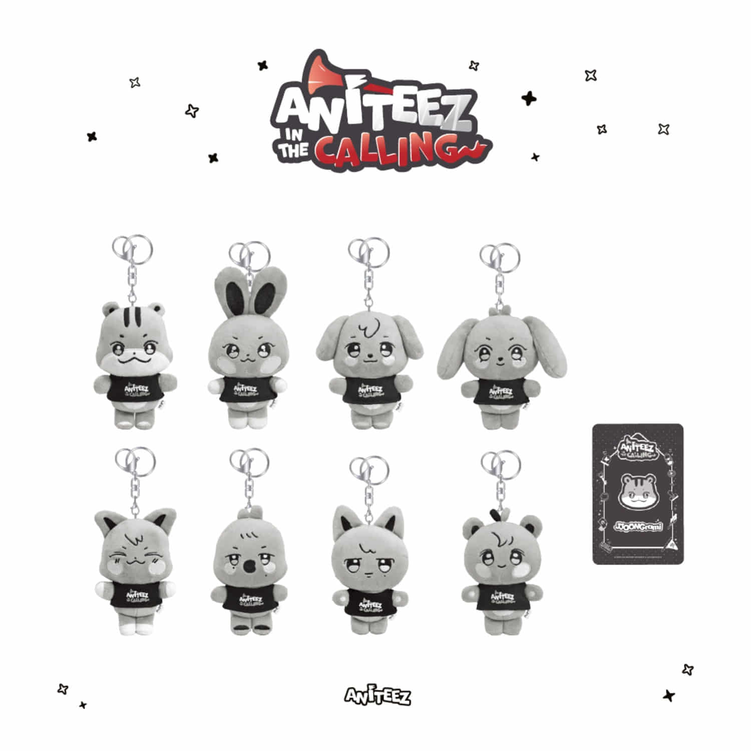 [PRE-ORDER] ATEEZ X ANITEEZ IN THE CALLING OFFICIAL MD THE CALLING ANI ...