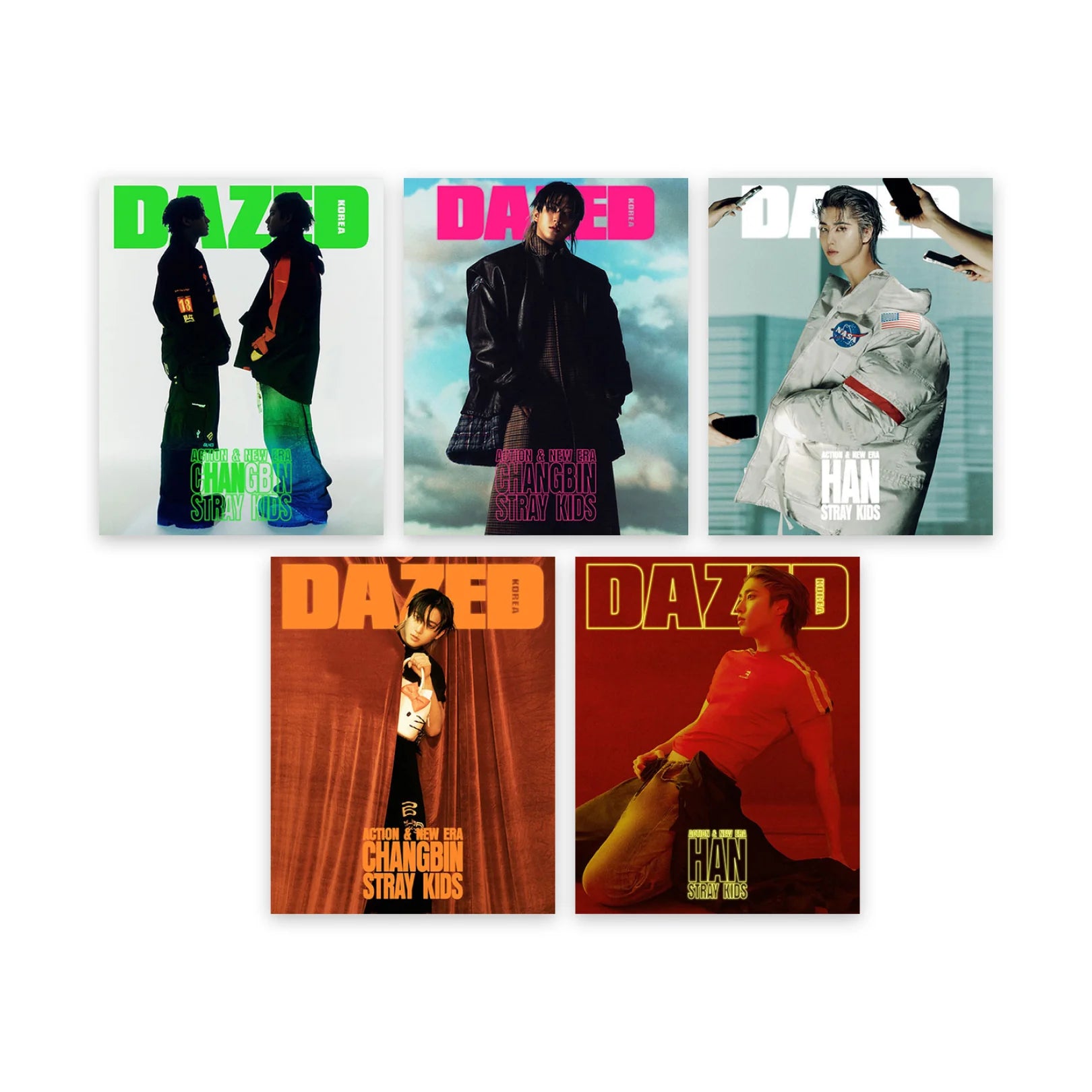 [PRE-ORDER] Dazed & Confused Korea Magazine 2025.02 COVER : Stray Kids ...