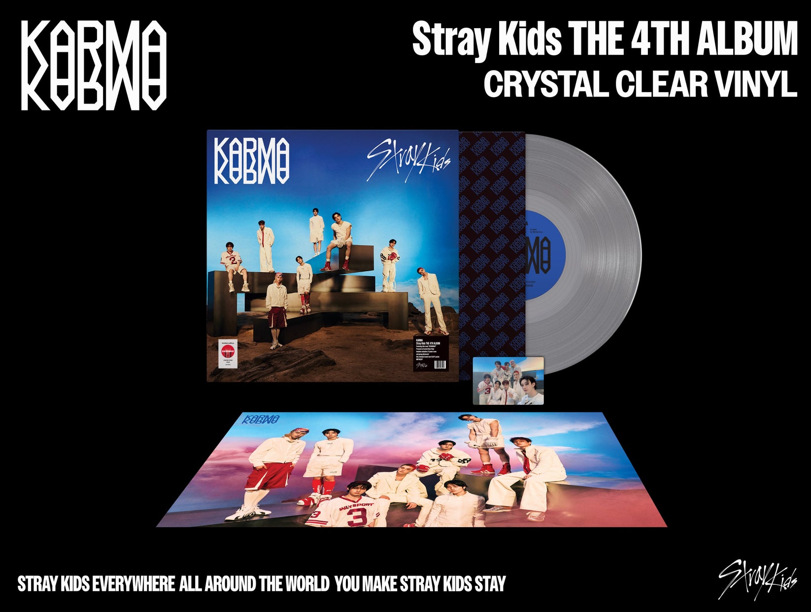 [PRE-ORDER] Stray Kids 4th Full Album KARMA VINYL (Target Exclusive ...