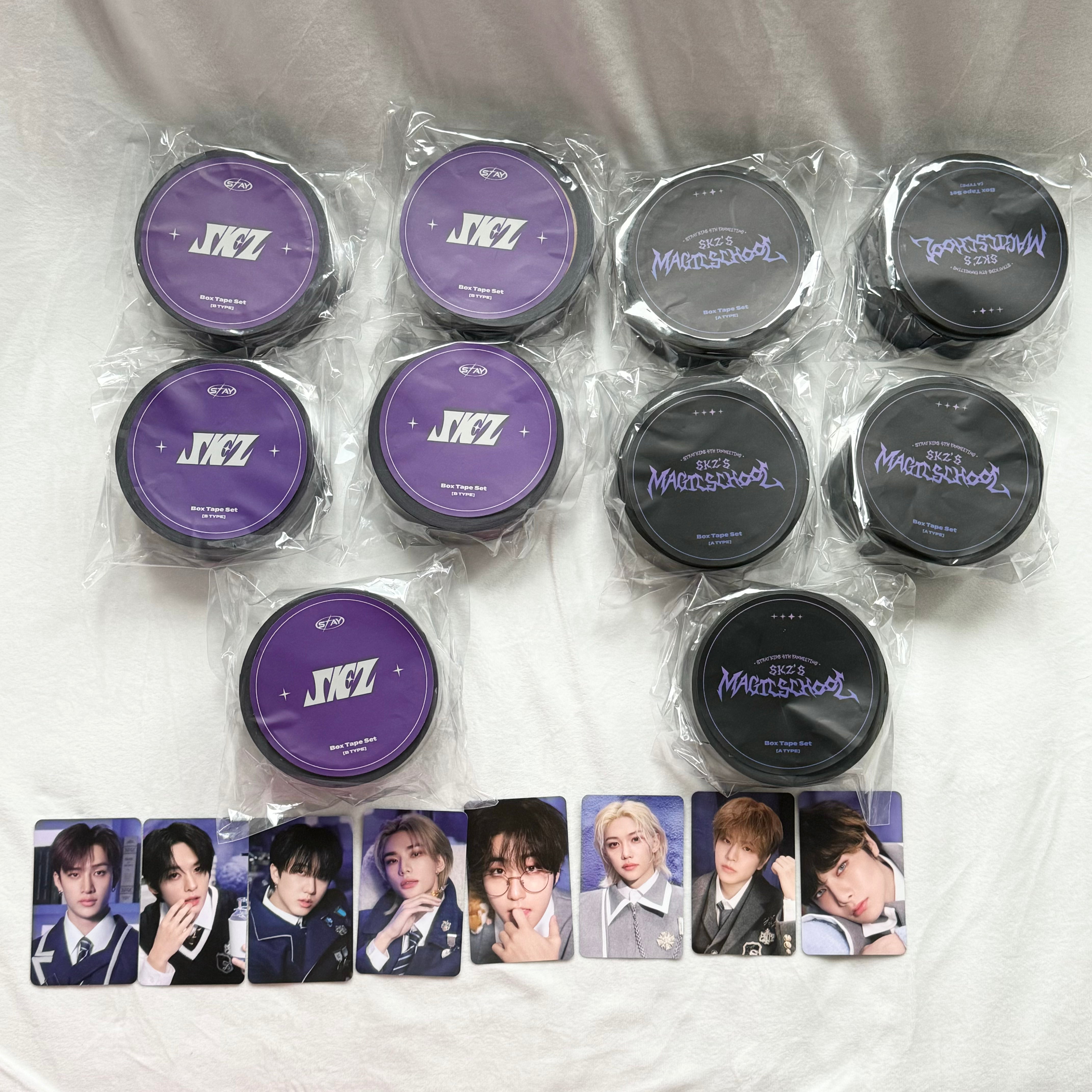[ON HAND] Stray Kids SKZ MAGIC SCHOOL Box Tape Set – Dear My Favorite