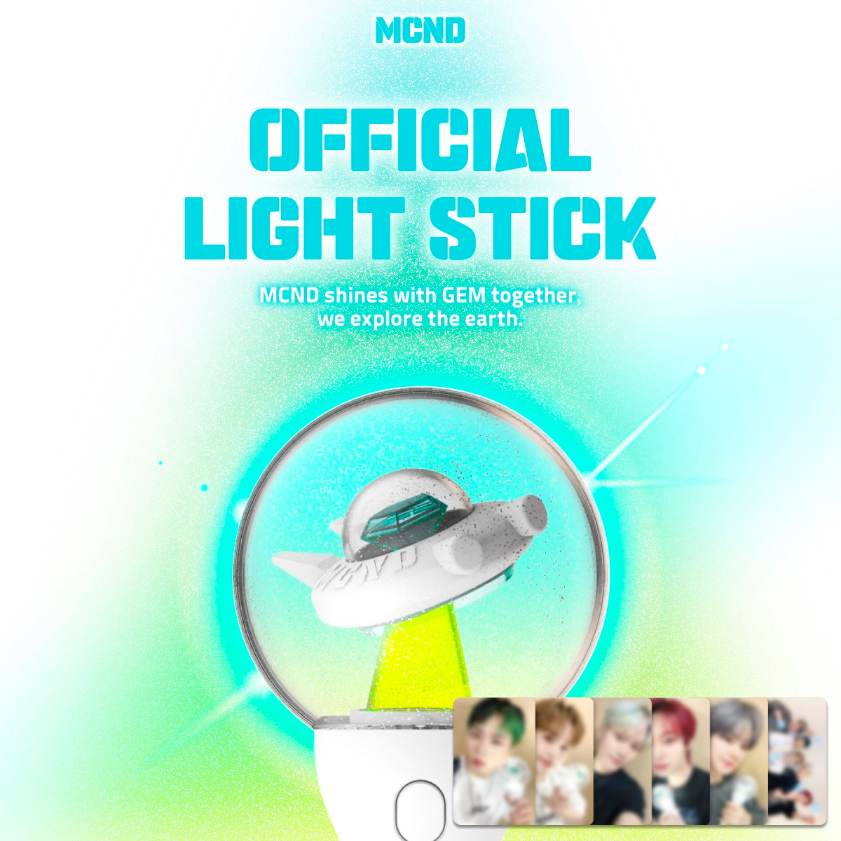 [POB] MCND OFFICIAL LIGHT STICK – Dear My Favorite