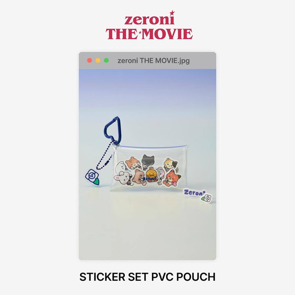 [PRE-ORDER] ZEROBASEONE Official MD zeroni POP-UP in SINSA STICKER SET ...