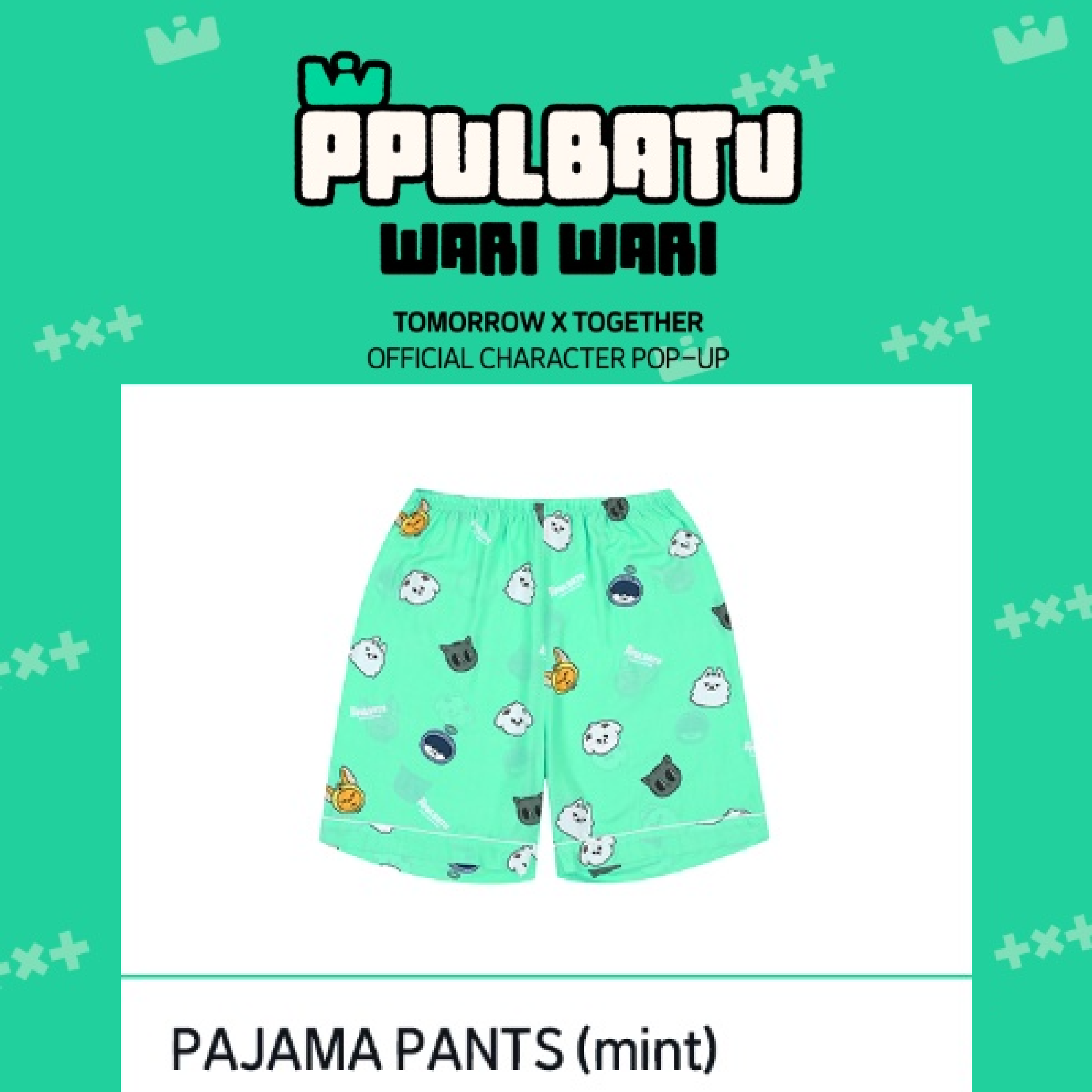 [PRE-ORDER] TOMORROW X TOGETHER Official Character POP-UP MERCH PAJAMA ...
